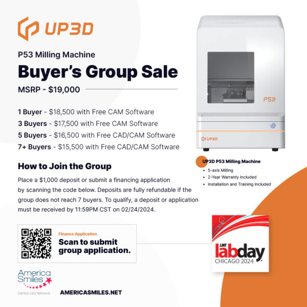 UP3D P53 Milling Machine – The AmericaSmiles Network